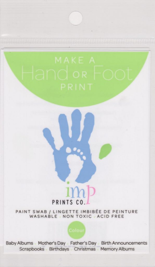 Green Paint Swab - Imp Prints Co.